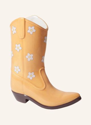 doiy Doiy Vase Rodeo Cowboy Boot gelb