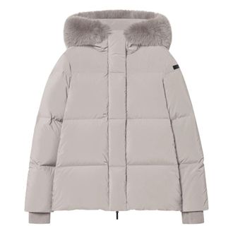 Roberto Ricci Design Fly Tubic 18 Hood Fur Jkt - - Jackets - Damen - Beige - M