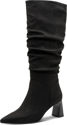 Tamaris Damen Stiefel Vegan schwarz 41