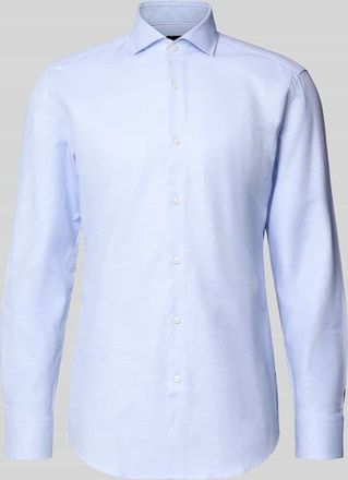 HUGO BOSS Slim Fit Businesshemd aus reiner Baumwolle