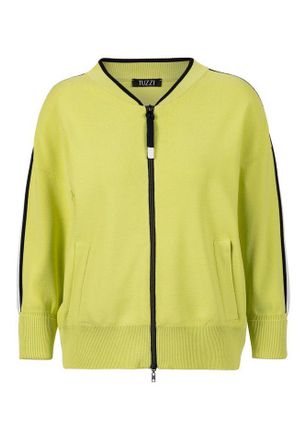 Tuzzi Nero Cardigan mit Kontraststreifen