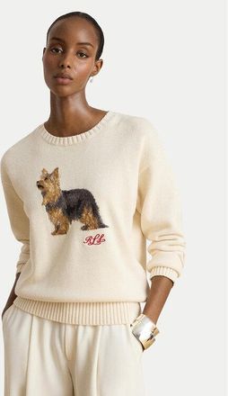 Lauren Ralph Lauren Pullover 200B27841001 Hellbeige Relaxed Fit