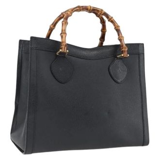 Gucci Sac &agrave; main vintage Pre-owned - Femme - Pre-owned - Noir - Taille: ONE Size
