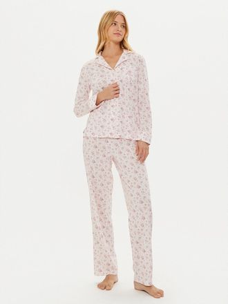 Lauren Ralph Lauren Pyjama ILN92368 Rosa Regular Fit
