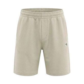 Calvin Klein Jeans Homme, Shorts, Beige, Taille: XL EU 350Terry Badge Short