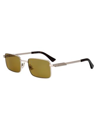 Bottega Veneta Unisex Sunglasses Bv1469s Silver Metal