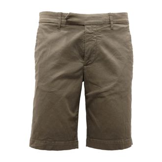 Eleventy Armygr&uuml;ne Baumwoll-Bermudashorts - - Shorts - Herren - Gr&uuml;n - W31