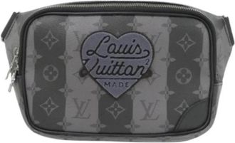 Louis Vuitton Sac bandouli&egrave;re vintage en toile Pre-owned - Femme - Pre-owned - Noir - Taille: ONE Size