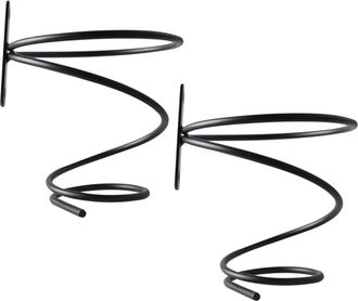 BESPORTBLE Angoily 2 St&uuml;ck Wand Weinregal aus Robustem Eisen Einzelflaschenhalter zur Wandmontage Weinhalter f&uuml;r K&uuml;che Bar und Restaurant Platzsparender K&uuml;chenwe