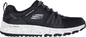 Skechers Escapeplan Wanderschuhe f&uuml;r Damen, Wasserfest (Schwarz/Wei&szlig;)