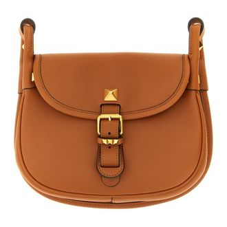 Valentino Garavani Femme, Sacs, Brun, Taille: ONE Size Small Flaneuse Shoulder Bag