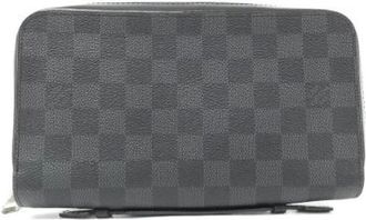 Louis Vuitton Portefeuille long Zippy XL Damier Graphite Pre-owned - Homme - Pre-owned - Noir - Taille: ONE Size