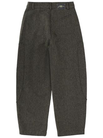 Ganni Mouline Trousers - Green