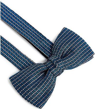 Cerruti Naud papillon imprimé en soie