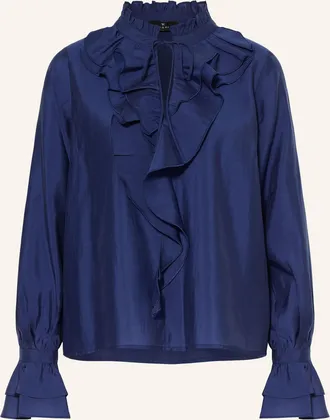 Monari Monari Blusenshirt Mit R&uuml;schen blau