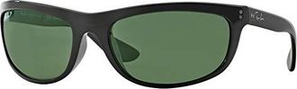 Ray-Ban 4089 Black, Crystal Green Polarised lunettes de soleil 4089 601 58 62 19 135
