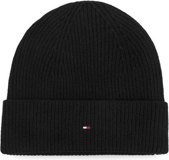 Tommy Hilfiger M&uuml;tze Flag AW0AW19102 Schwarz