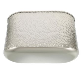 Supvox Gro&szlig;er Ovaler Blumentopf aus Robustem Metall mit Geh&auml;mmerter Oberfl&auml;che Weiter &Ouml;ffnung f&uuml;r Orchideen Vielseitiger Pflanzk&uuml;bel f&uuml;r Innen und Au&szlig;endekor