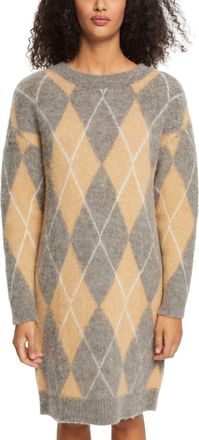 Esprit Damen 092EE1E323 Kleid, 288/SAND 4, M