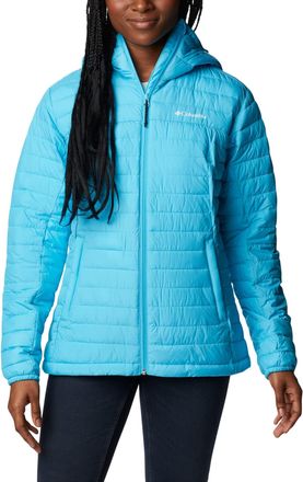 Columbia Silver Falls Hooded Jacket, Steppjacke mit Kapuze für Damen, Atoll, Größe XS