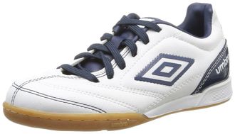 Umbro Turbine Ic, Jungen Sneaker, Wei&szlig; (Yvz Blanc/Royal/Argent), 38.5 EU