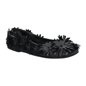 AGL Ceramic Full Flowers Ballerinas - - Shoes - Damen - Schwarzk - 40 EU