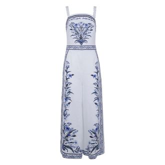 Farm Rio Flowers Arch Jumpsuit - - Jumpsuits & Playsuits - Damen - Mehrfarbig - XS