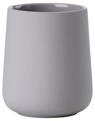 Zone Denmark Zone Denmark Nova One Porte-Brosse &agrave; Dents en fa&iuml;ence avec rev&ecirc;tement Doux au Toucher Gris