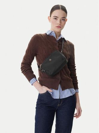 Tommy Hilfiger Handtasche Poppy Th Crossover AW0AW15638 Schwarz