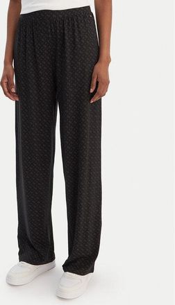 HUGO BOSS Pyjamahose B Logo 50550711 Schwarz Relaxed Fit