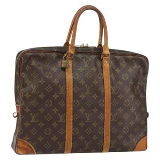 Louis Vuitton Sac Week-end Vintage en Toile Pre-owned - Femme - Pre-owned - Brun - Taille: ONE Size