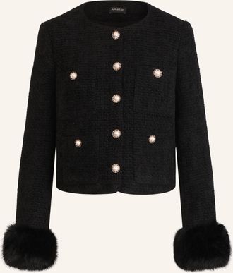 Apart Boucl&eacute;blazer schwarz
