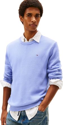 Tommy Jeans Herren TJM Slim ESS Sweater EXT Dm0Dm21787 Pullover, Blue (Nordic Iris), S
