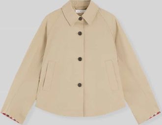 Tommy Hilfiger Oversized Hemdjacke aus Baumwoll-Mix