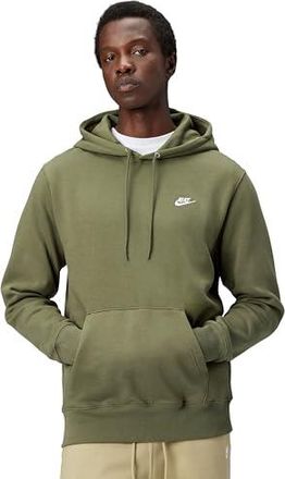 Nike Nike Club BB Po Sweatshirt &agrave; Capuche, Medium Olive/Medium Olive/Whit, M Homme