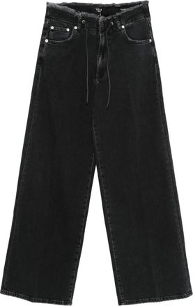 Rails pantalon ample Angeleno à lien de resserrage - Noir