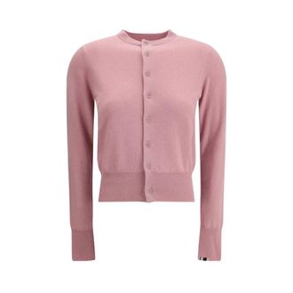 Extreme Cashmere Femme, Pulls, Rose, Taille: ONE Size Cardigan Boutonn&eacute; C&ocirc;tel&eacute;