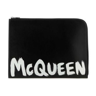 Alexander McQueen Stilvolle Clutch Geldb&ouml;rsen und Kartenhalter - - Accessories - Herren - Schwarzk - ONE SIZE