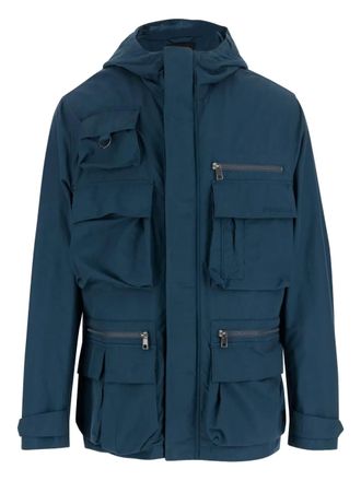 Woolrich veste &agrave; capuche - Bleu