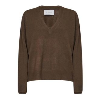 Kaos Kaos - Pull en maille Si1Kt002-5065 - Femme - Pulls - Brun - Taille: 42 FR