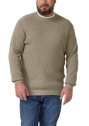 s.Oliver Strukturmix-Pullover aus Reiner Baumwolle