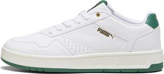 Puma Erwachsene Court Classic Sneakers 40.5, White Vine Gold Green