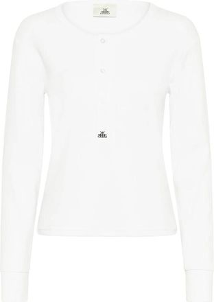 Karen by Simonsen Femme, Tops, Blanc, Taille: 44 FR Long Sleeve Hauts