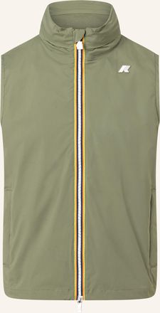 K-Way K-Way Funktionsweste Valen Stretch Nylon Jersey gruen