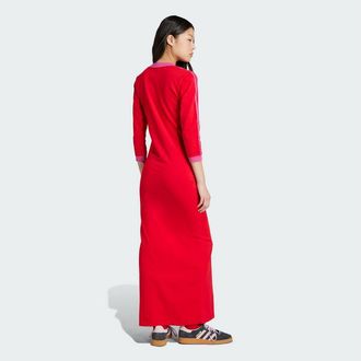 adidas Originals Maxikleid ADICOLOR CLASSICS 3-STREIFEN MAXIKLEID (1-tlg)