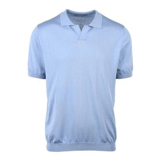 People of Shibuya Homme, Pulls, Bleu, Taille: M Polo en maille