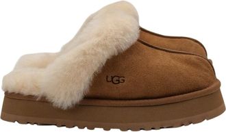 UGG Ugg, Femme, Chaussures, Brun, Taille: 39 EU Disquette Slipper