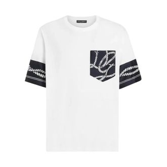 Dolce & Gabbana Herren, Oberteile, Wei&szlig;, MGr&ouml;&szlig;e