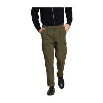Mason's Homme, Pantalons, Vert, Taille: 2XL Pantalon Cargo Sartorial en Olive