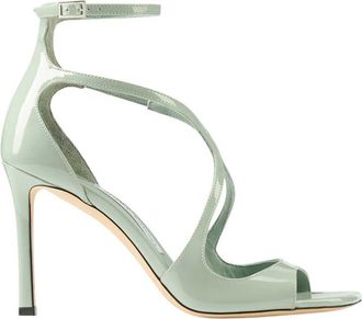 Jimmy Choo London Azia 95 mm sandales &agrave; bout carr&eacute;